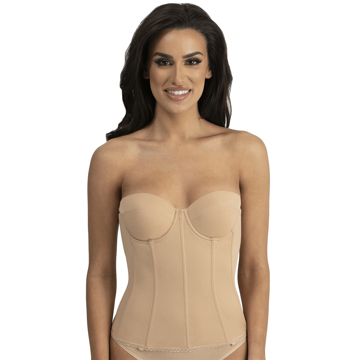 Click here for Womens Dominique(tm) Brianna Longline Bra - 8980 prices
